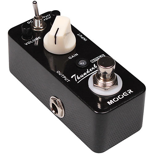 Mooer Thunderball Micro Fuzz & Distortion Bass Guitar Effects Pedal ...